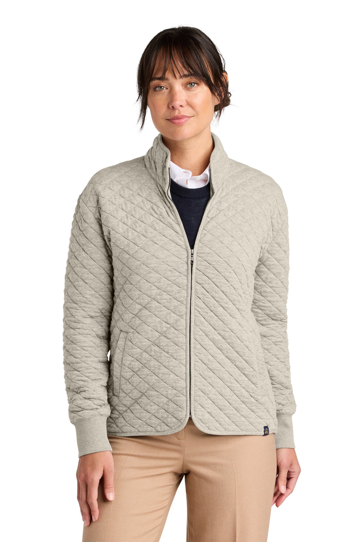 BROOKS BROTHERS Brooks Brothers ® Women's Diamond Quilt Full-Zip ...