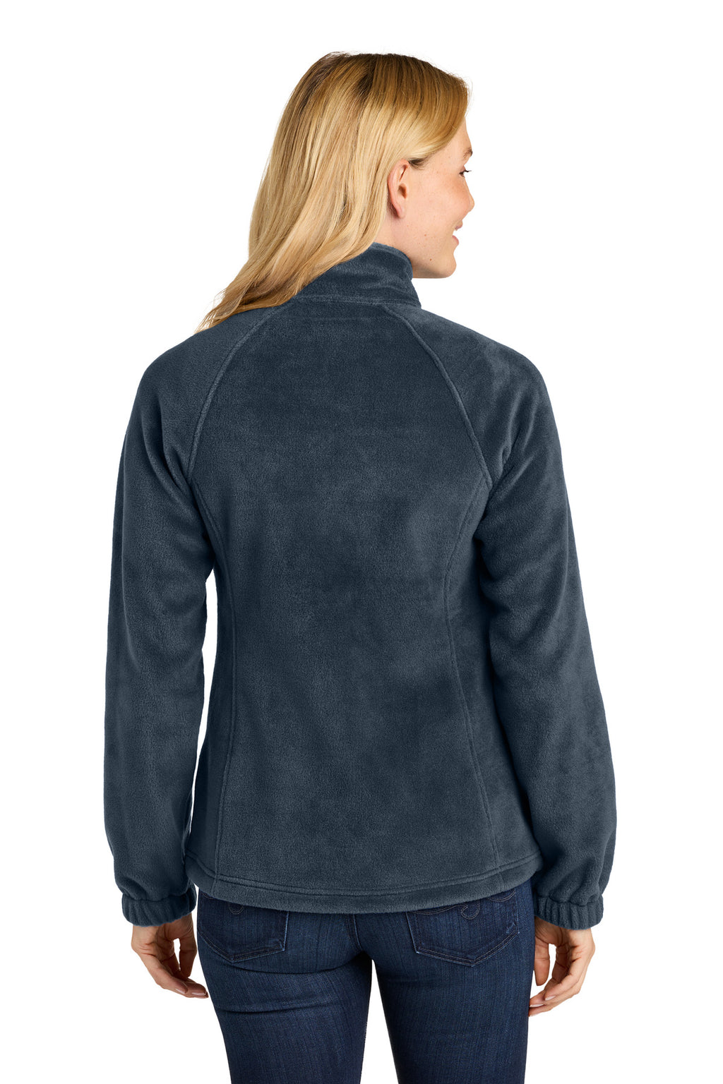 PORT AUTHORITY Port Authority ® Women's Plush Fleece Full-Zip Jacket ...